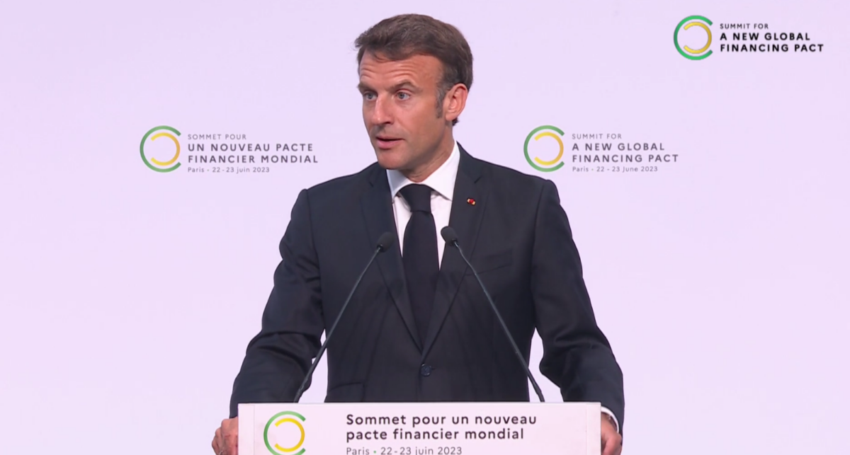 ‘Key’ Macron climate finance plan met with indifference – EUobserver