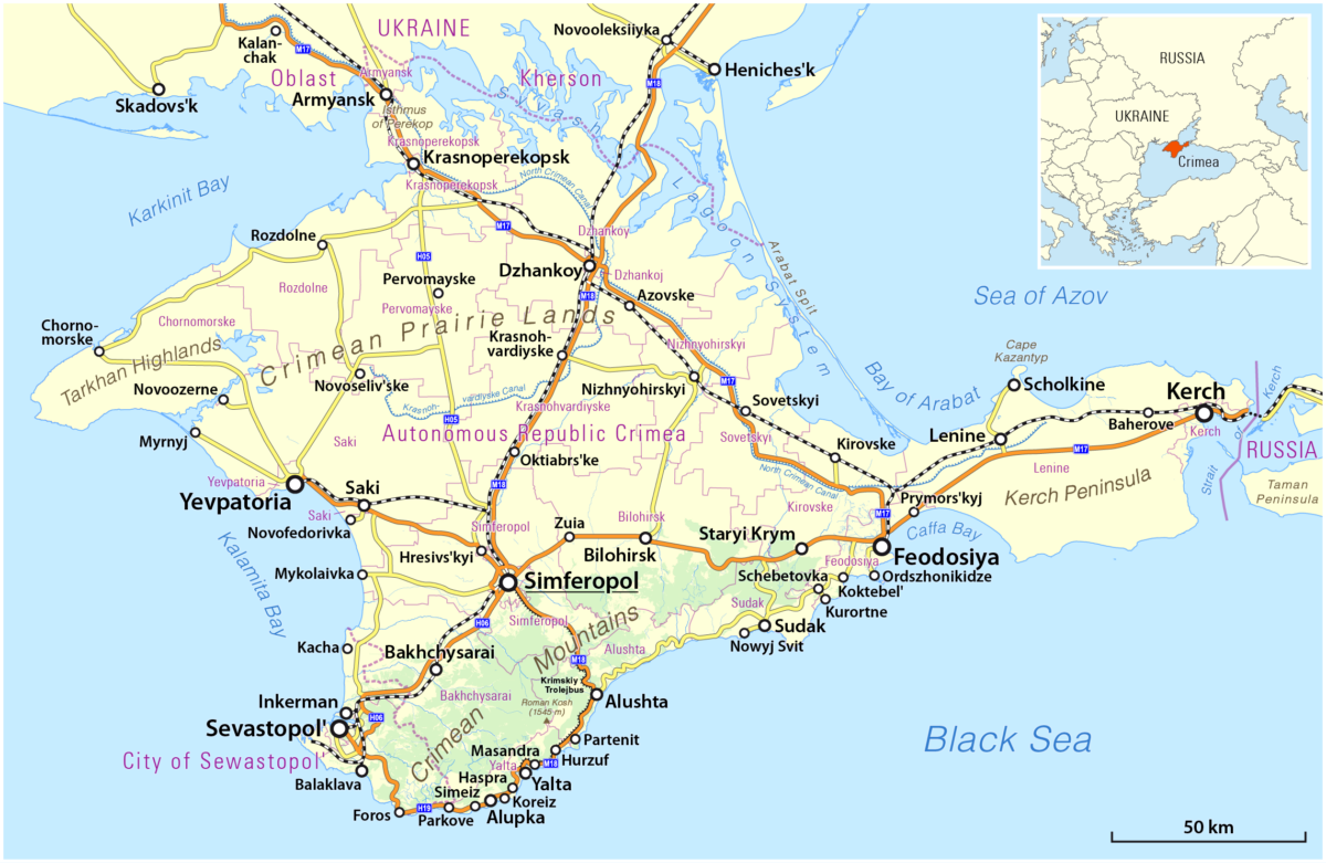 Ukraine drones turning Crimea peninsula into an island (Ukraine ...